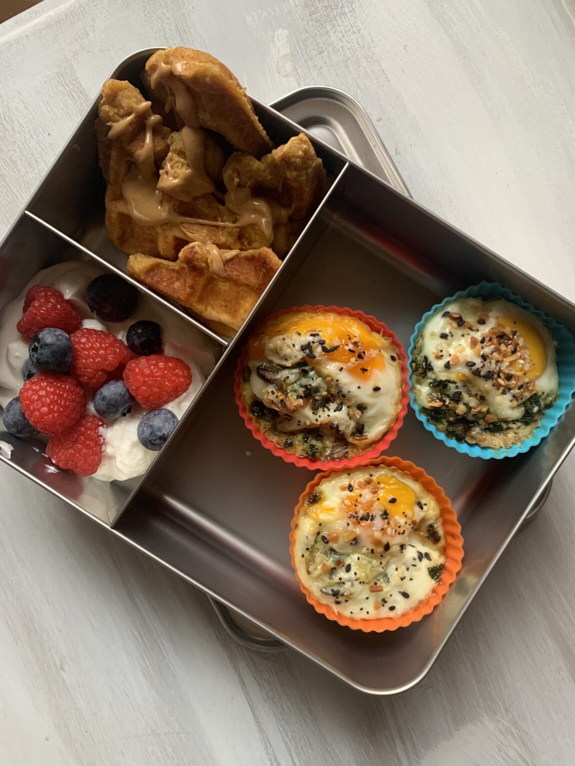 A healthy breakfast; bento box edition - Whitness Nutrition