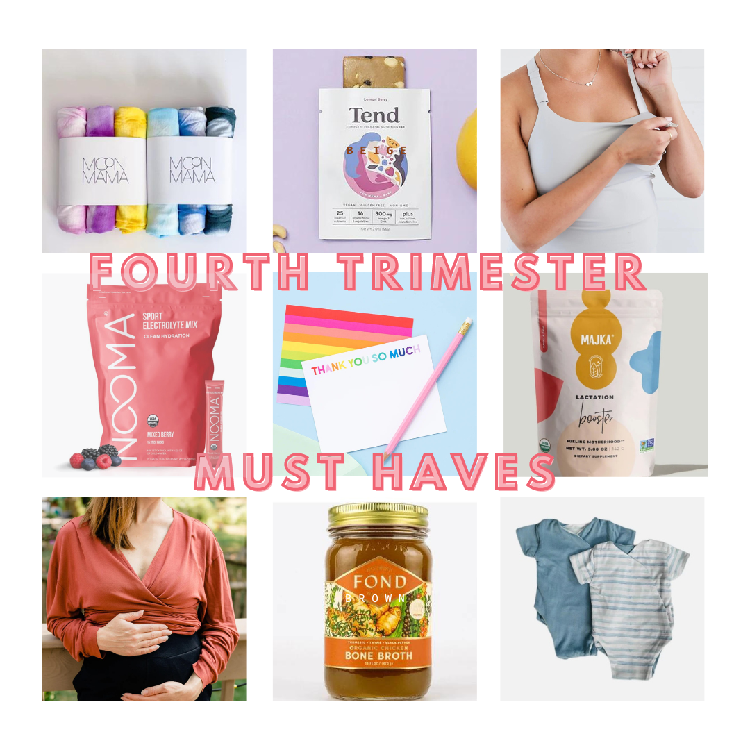 Fourth Trimester Pregnancy Essentials - Whitness Nutrition
